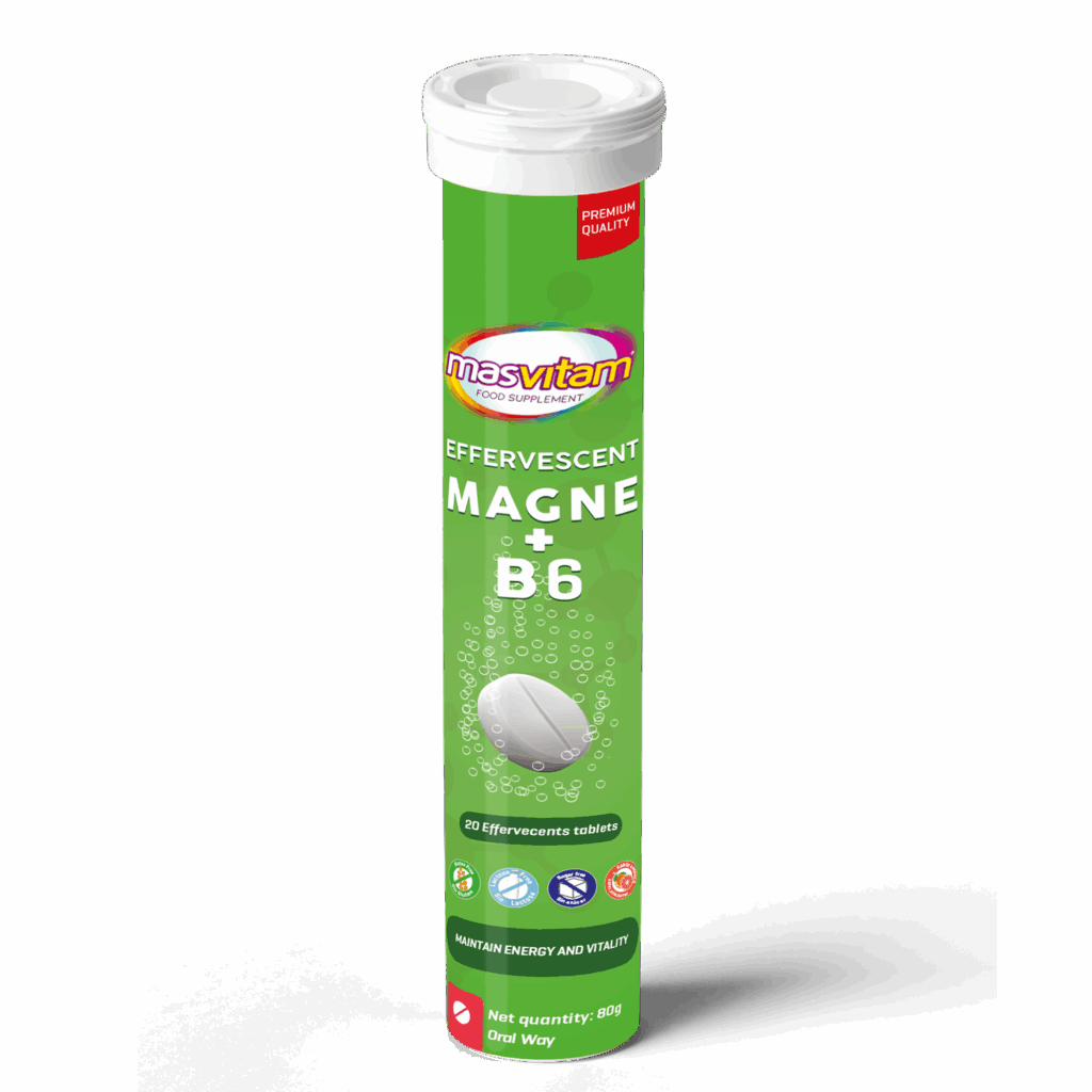 MAGNESIUM + VITAMIN B6 Effervescent tablets - Masenz - Pharma International